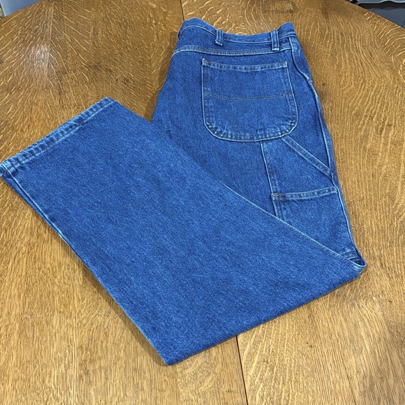 Rustler | Jeans | Mens Heavy Duty Carpenter Jeans W Extra Belt Loops No ...